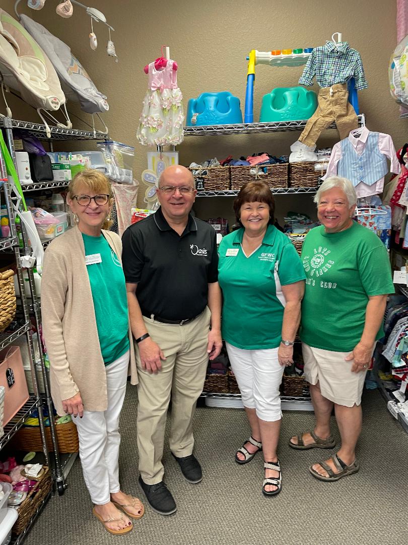GFWC LUTZ-LAND O'LAKES WOMAN'S CLUB DONATES TO OASIS PREGNANCY CENTER ...